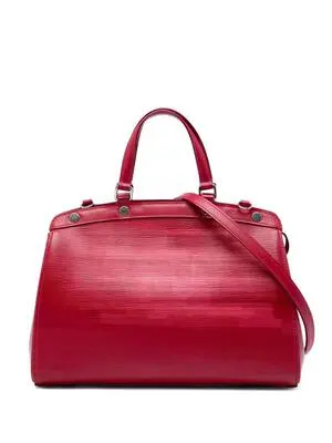 LOUIS VUITTON 2012 Epi Brea Mm Satchel - Red