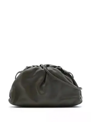 Bottega Veneta 2012-2026 Lambskin The Mini Pouch Crossbody Bag - Brown