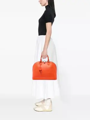 LOUIS VUITTON 2013 Epi Alma Gm Handbag - Orange