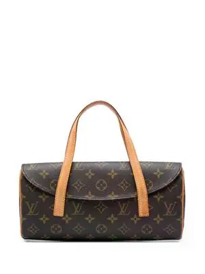 LOUIS VUITTON 1990-2010 Monogram Sonatine Handbag - Brown