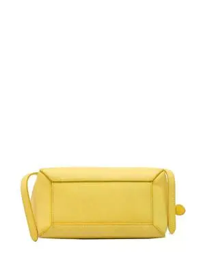 Celine Nano Grained Calfskin Belt Bag Satchel - Yellow