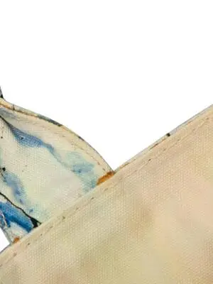 Prada Large Canvas Canapa Satchel