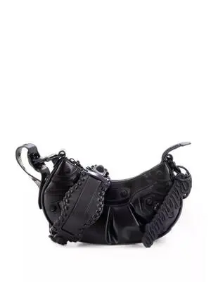 Balenciaga Le Cagole Giant Studs Leather Shoulder Bag
