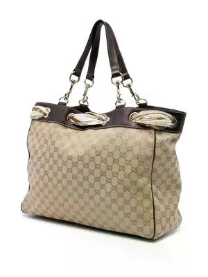 Gucci Gg Canvas Positano Tote Bag