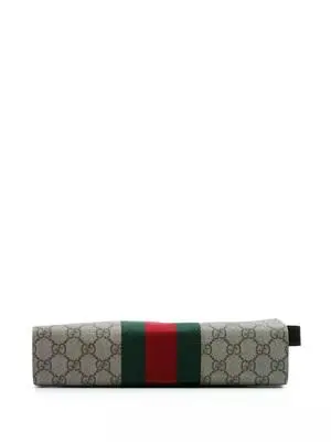 Gucci 2000-2015 Gg Supreme Web Clutch Bag