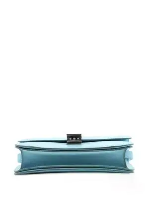 Celine Medium Calfskin Classic Box Crossbody Bag - Blue
