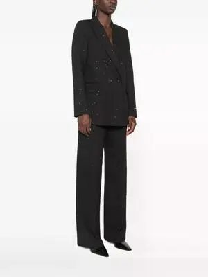 ERMANNO FIRENZE Sequin-embellished Pinstripe Balzer