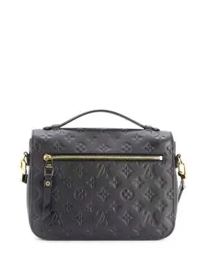 LOUIS VUITTON Pochette Metis Monogram Empreinte Leather Crossbody Bag