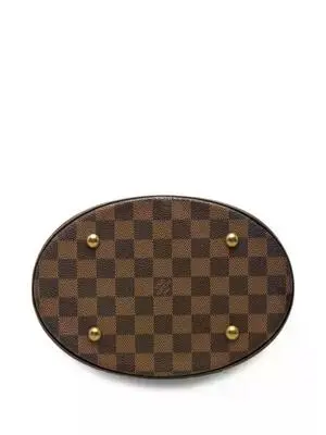 LOUIS VUITTON 1998 Damier Ebene Marais Bucket Bag