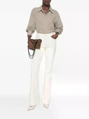 JACOB COHЁN Flared Jeans - Neutrals