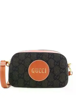 Gucci Off The Grid Gg Wool And Leather Camera Bag
