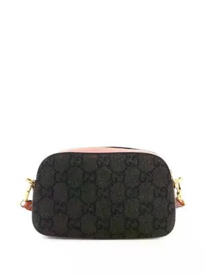 Gucci Off The Grid Gg Wool And Leather Camera Bag