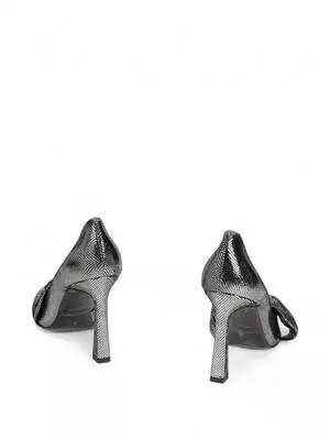 Alberta Ferretti Knot-detail Pointed-toe Pumps
