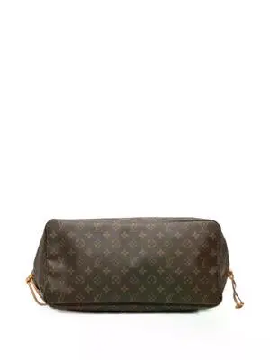LOUIS VUITTON Monogram Neverfull Gm Tote Bag - Brown