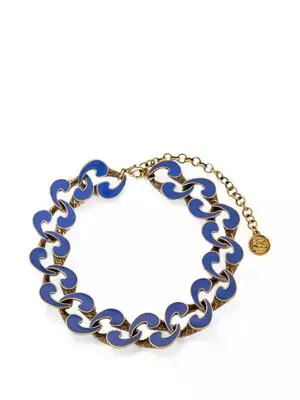 Etro Enamelled Paisley Necklace - Gold