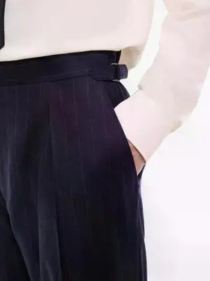 FURSAC Pinstriped Pleated Trousers