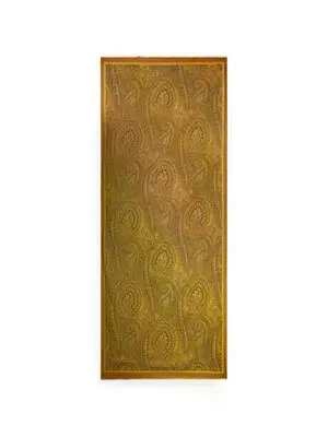Etro Modal And Cashmere Scarf With Arnica Motif - Yellow