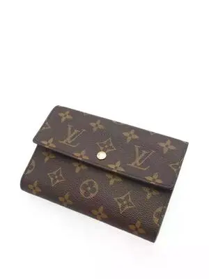 LOUIS VUITTON 2004 Monogram Porte Tresor Etui Papiers Wallet Small Wallets - Brown