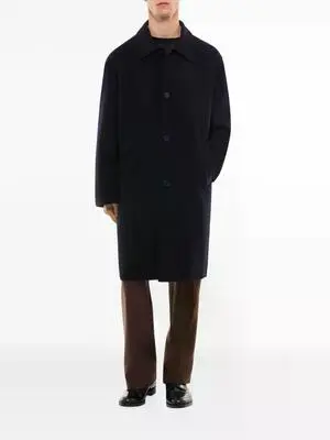 FURSAC Button-up Wool Overcoat