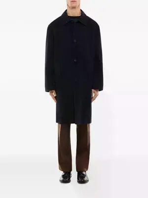 FURSAC Button-up Wool Overcoat