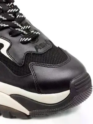 Ash Addict 03 Panelled Sneakers - Black