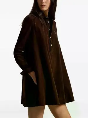 Polo Ralph Lauren Corduroy Long Sleeve Shirt Dress