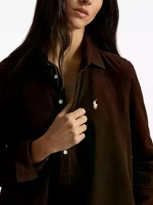 Polo Ralph Lauren Corduroy Long Sleeve Shirt Dress