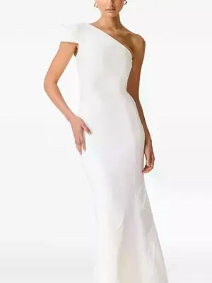 ELLIATT Opline Floral-embroidered Maxi Dress