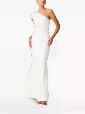 ELLIATT Opline Floral-embroidered Maxi Dress