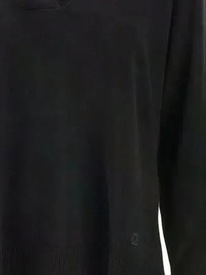 ELENA MIRÒ Side-slit V-neck Sweater