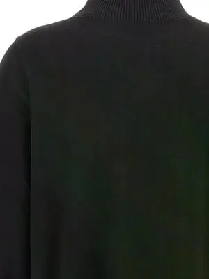 ELENA MIRÒ High Neck Button-detail Sweater