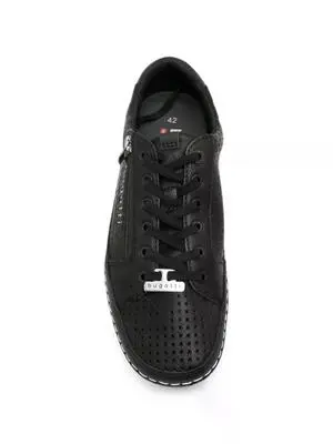 BUGATTI Perforated Side-zip Sneakers