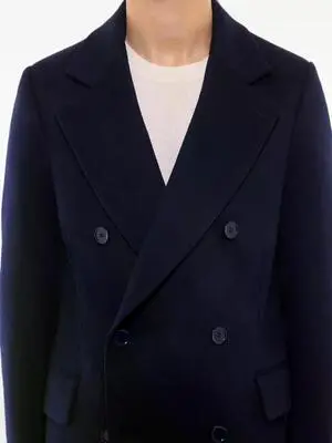FURSAC Herringbone Double-breasted Coat