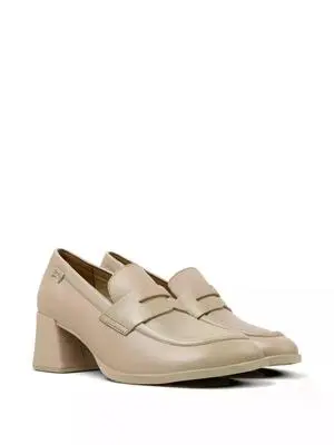 Camper Kora Block-heel Loafers - Neutrals