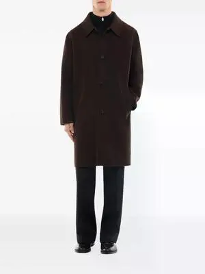 FURSAC Wool Button-front Overcoat