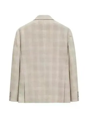 TOMBOLINI Check-pattern Notched-lapels Blazer