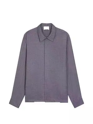 FURSAC Polka-dot Long-sleeve Shirt - Grey