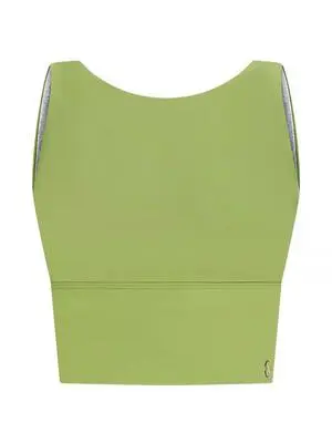 HOUSE OF GRAVITY Criss-cross Back Cropped Top