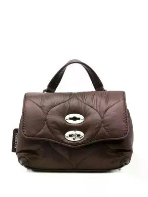ZANELLATO Quilted Postina Clutch Bag