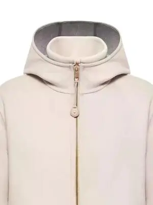 Moncler Hemiptere 3-in-1 Hooded Wool & Cashmere Down Jacket