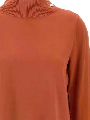 ELENA MIRÒ Button-detail Fine Knit Top