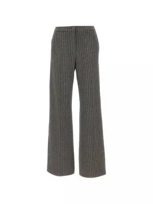 ELENA MIRÒ Striped Palazzo Pants