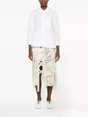 Simone Rocha Embellished-collar Shirt