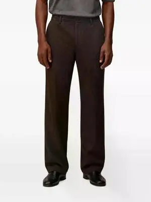 RETORI Drawstring Flannel Trousers