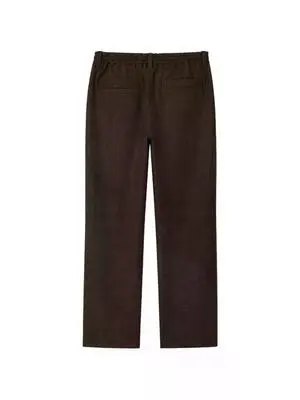 RETORI Drawstring Flannel Trousers