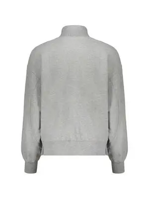 MOORER High-neck Zip-up Sweater