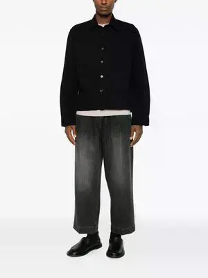 Studio Nicholson Long-sleeve Button-up Overshirt
