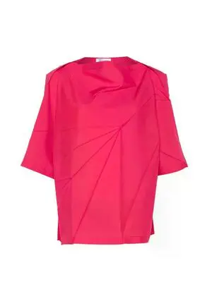 Issey Miyake Origami-pleated Boxy-fit Blouse
