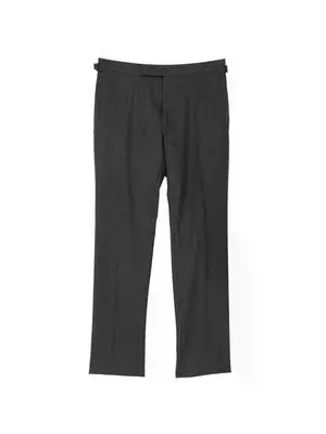 TOM FORD Tailored Straight-leg Trousers - Grey