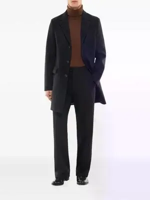 FURSAC Button-fastening Overcoat